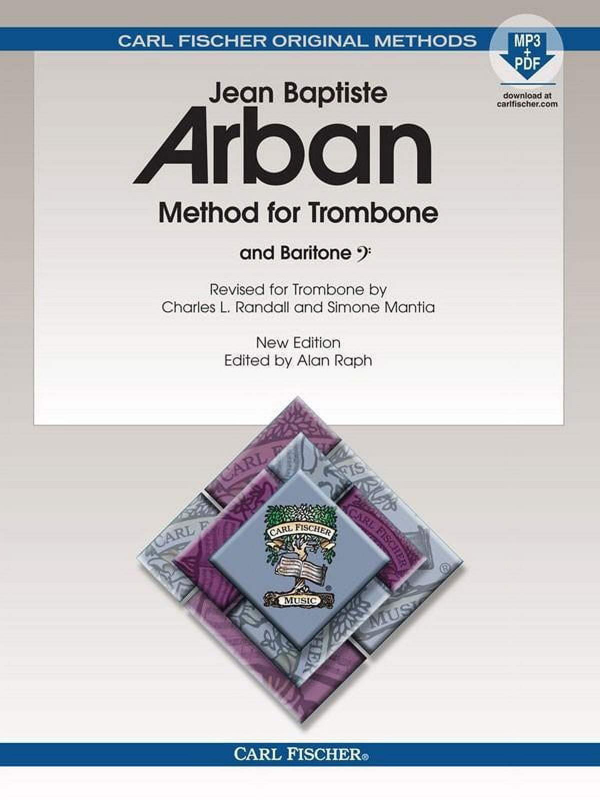Method for Trombone New Edition Edited Spiral Bound, by Alan Raph ...