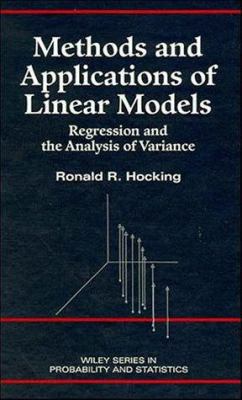 Pre-Owned Methods and Applications of Linear Models (Hardcover) 047159282X 9780471592822 ...