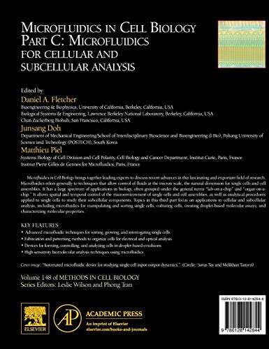 Pre-Owned Microfluidics in Cell Biology Part C: Microfluidics for Cellular and Subcellular ...