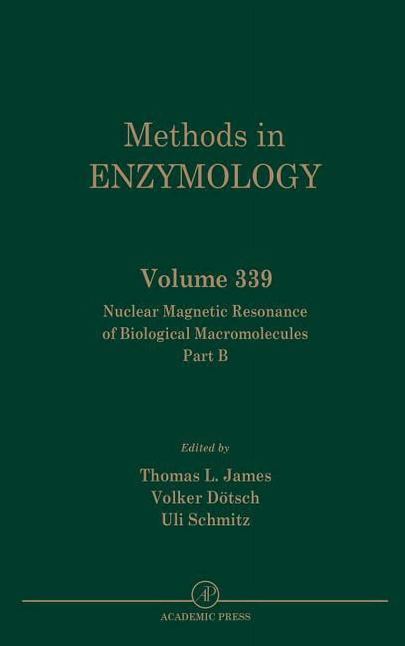 Methods in Enzymology Nuclear Magnetic Resonance of Biological ...