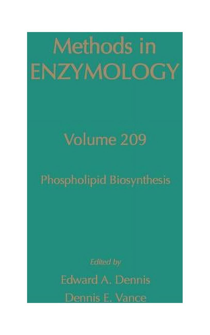 Methods in Enzymology Phospholipid Biosynthesis: Volume 209, Book 209 ...