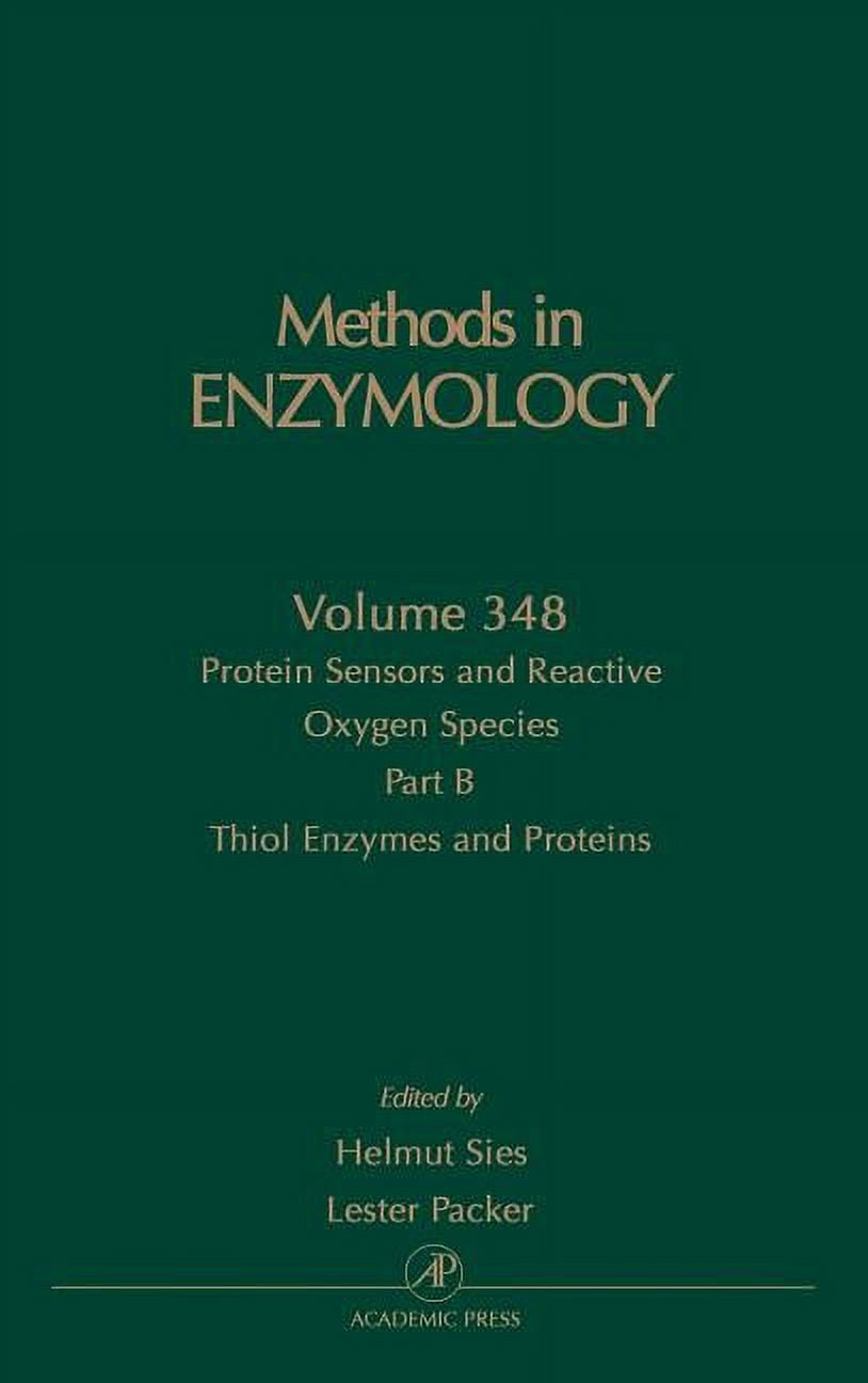Methods in Enzymology Protein Sensors and Reactive Oxygen Species, Part ...