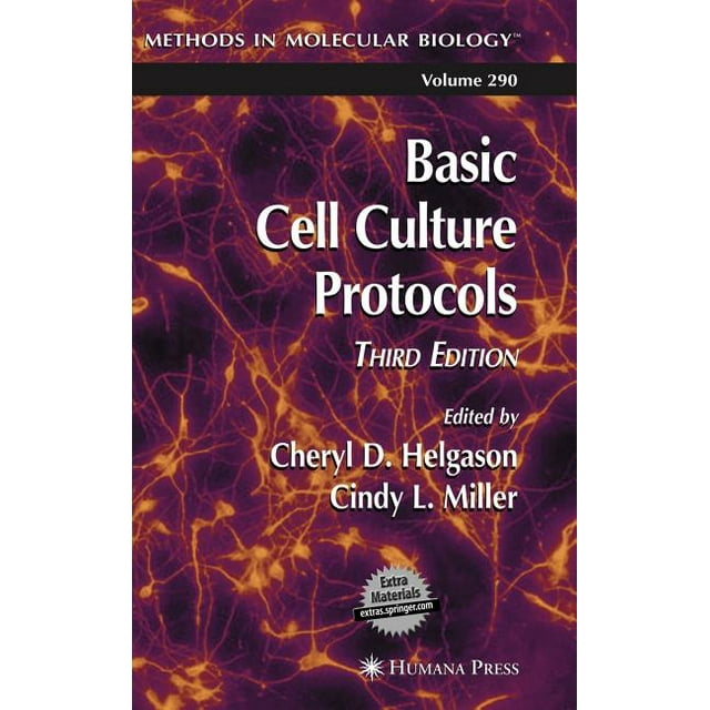 Methods in Molecular Biology: Basic Cell Culture Protocols (Hardcover ...