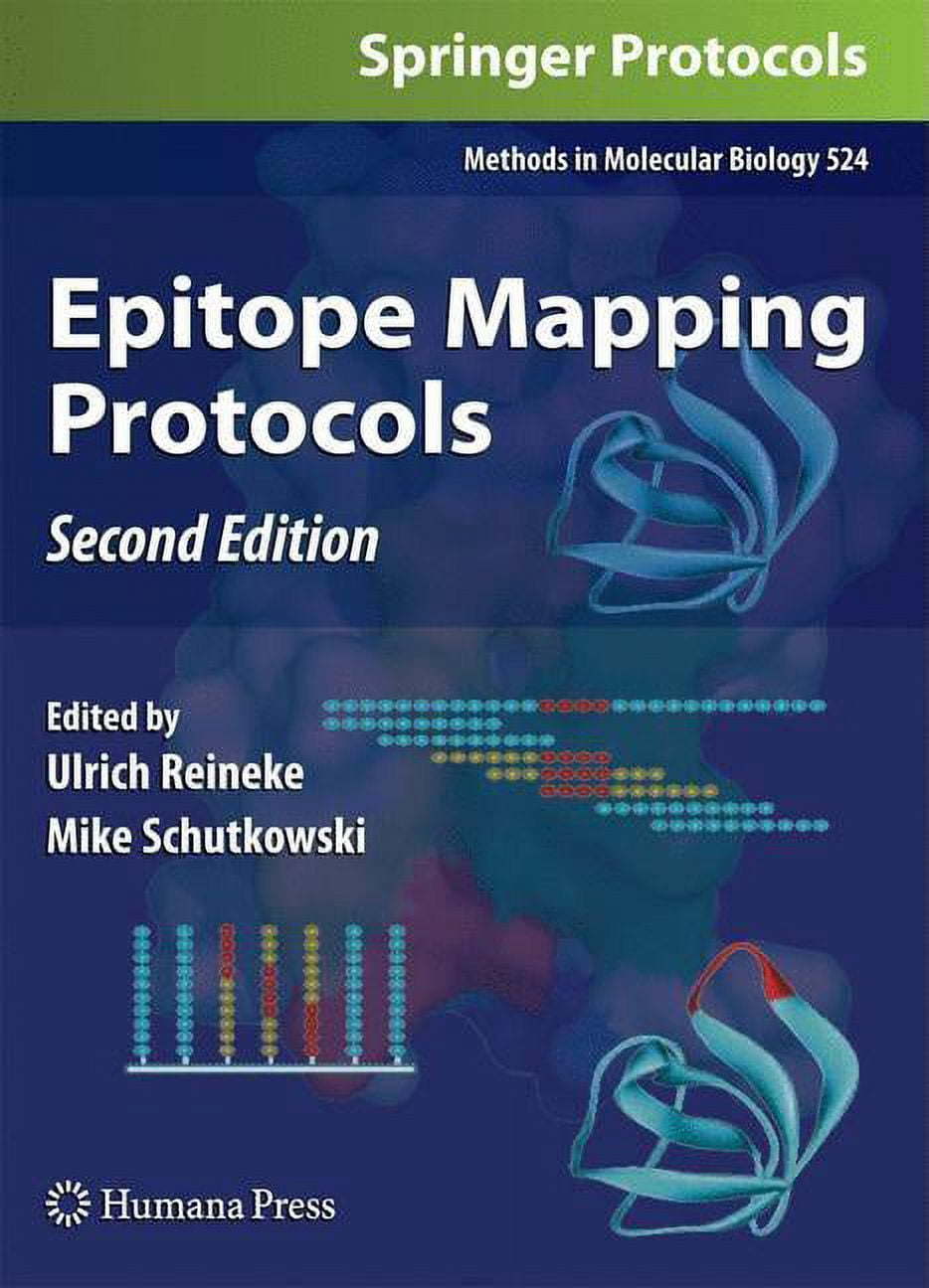 Methods in Molecular Biology Epitope Mapping Protocols, Book 524, (Hardcover) - Walmart.com