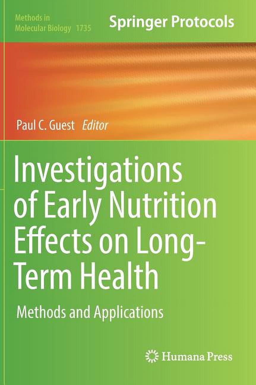 Methods in Molecular Biology Investigations of Early Nutrition Effects ...
