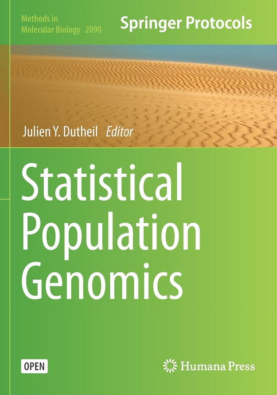 Methods in Molecular Biology Statistical Population Genomics, Book 2090 ...