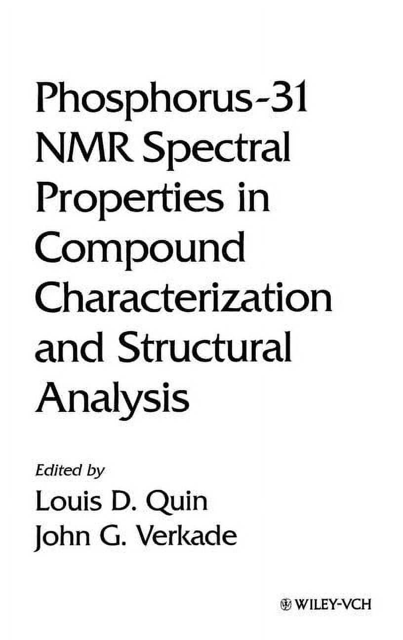Methods in Stereochemical Analysis Phosphorus-31 NMR Spectral ...