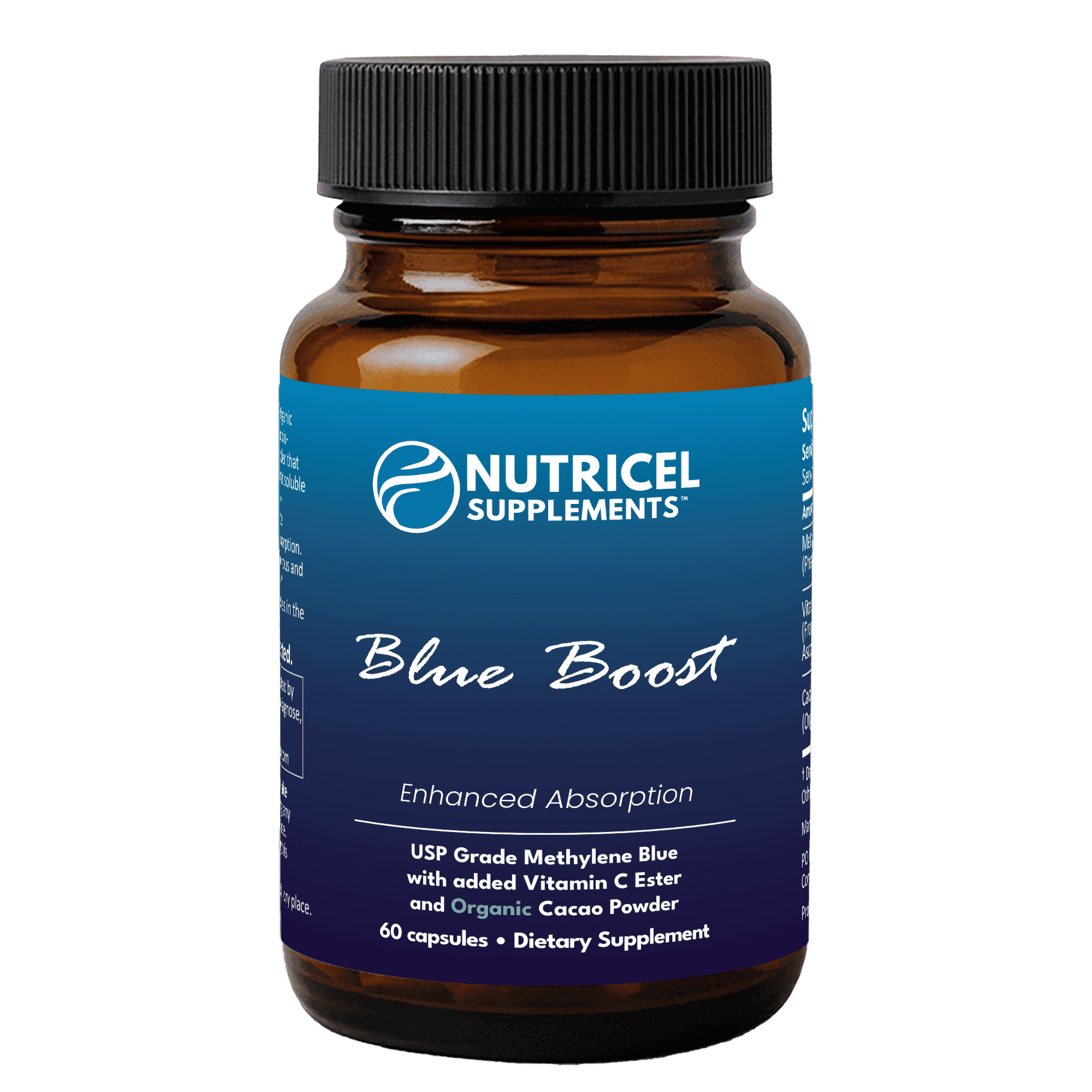 Nutricel Supplements Methylene Blue Capsules, Cellular Energy ...