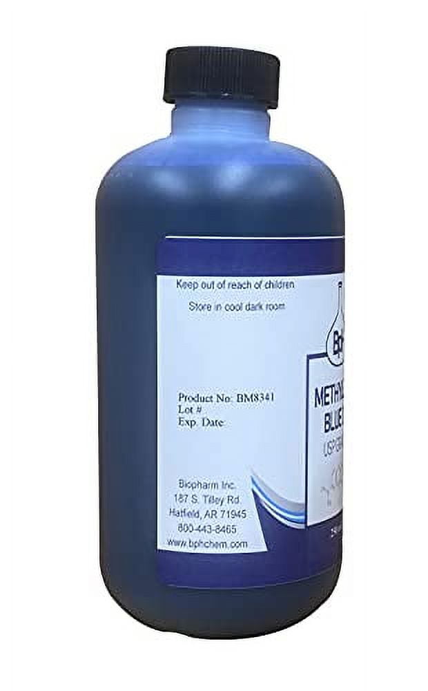 Methylene Blue, USP (Pharmaceutical) Grade, 1% Solution (0.5 mg per ...