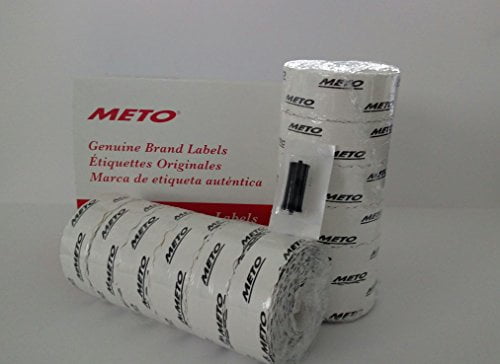 Meto Labels 2600 Series (White) Fits 5S.26, 826, 1026 Priceing Guns ...