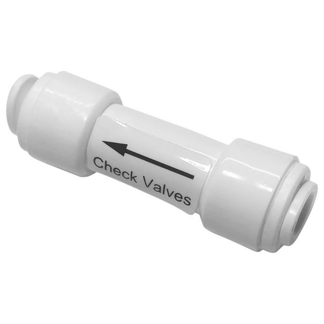 Metpure 1/4" Quick Connect One Way Check Valve For Reverse Osmosis ...