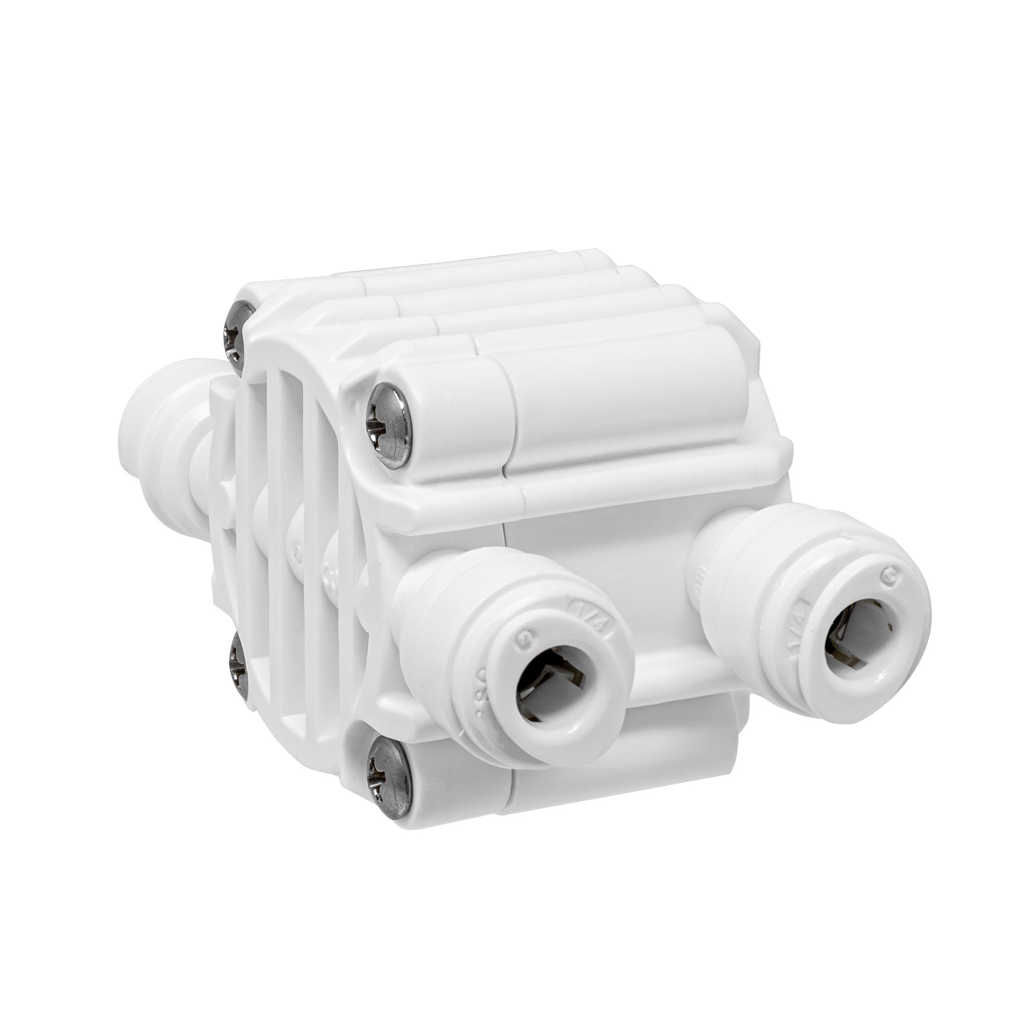 Metpure Auto Shut Off Valve With 1/4" Quick Connect Fitting Ports (ASO ...