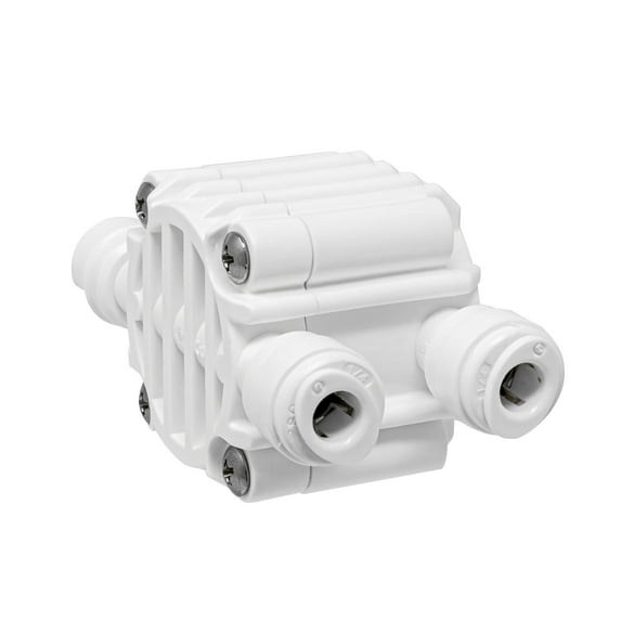 Metpure Auto Shut Off Valve With 1/4" Quick Connect Fitting Ports (ASO ...