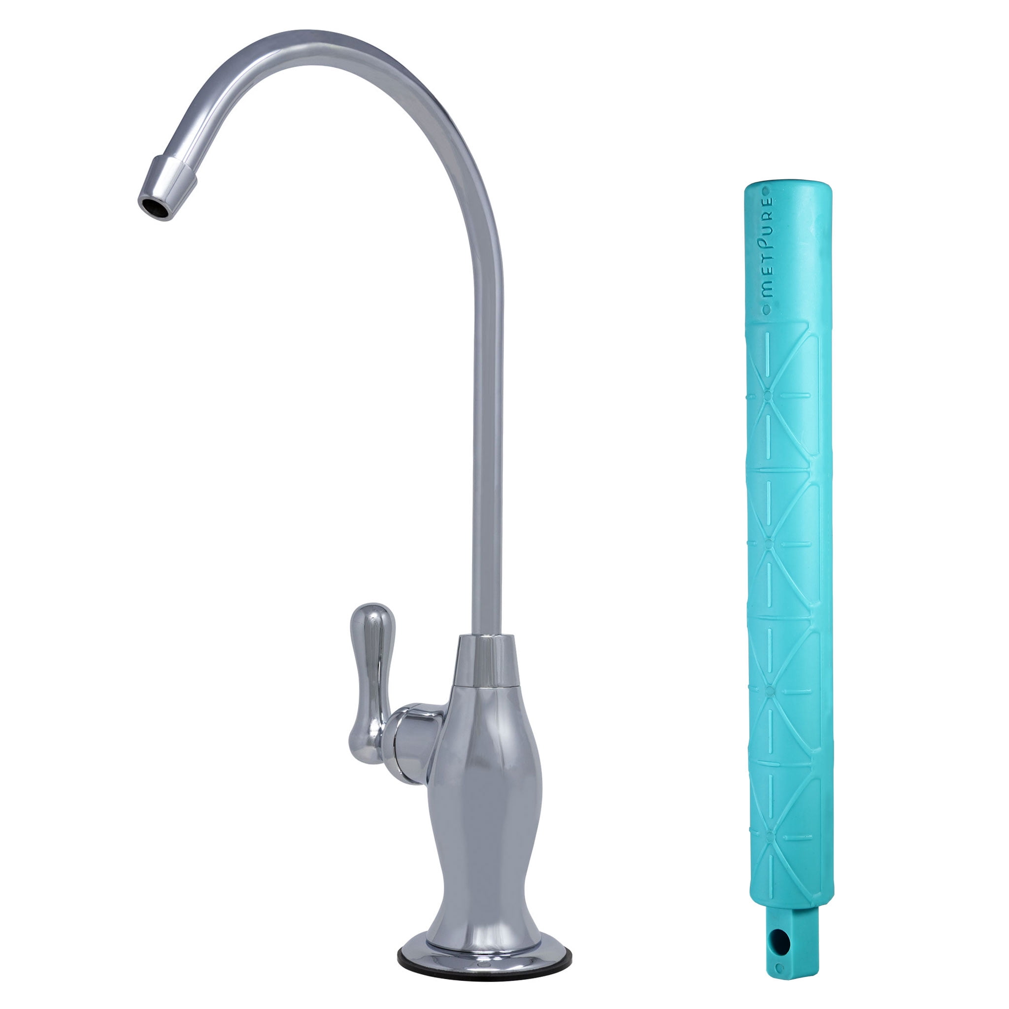 Metpure Water Filtration Faucet Chrome Vase Style Non Air Gap Reverse ...