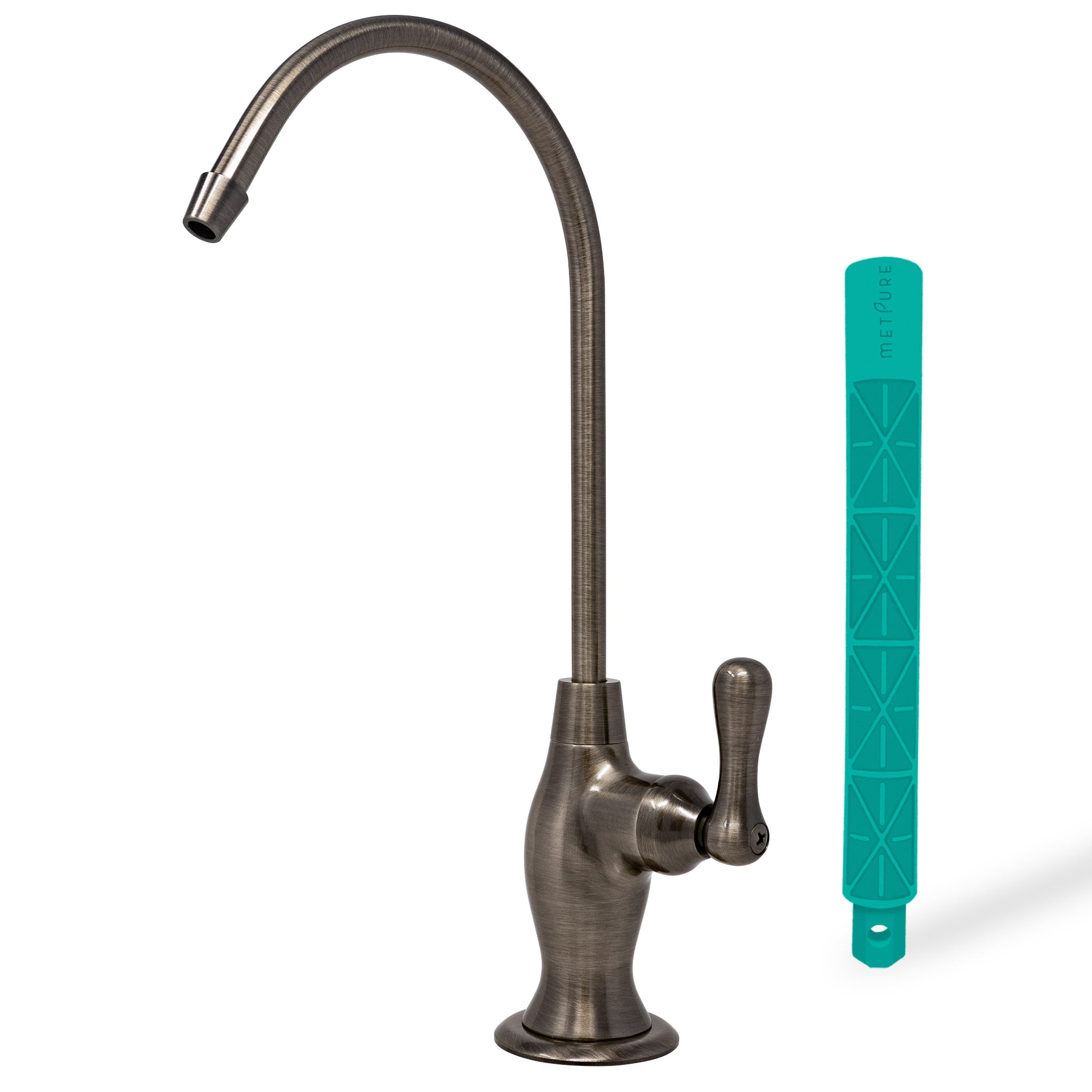 Metpure Water Filtration Faucet Gunpowder Grey Vase Style Non Air Gap ...