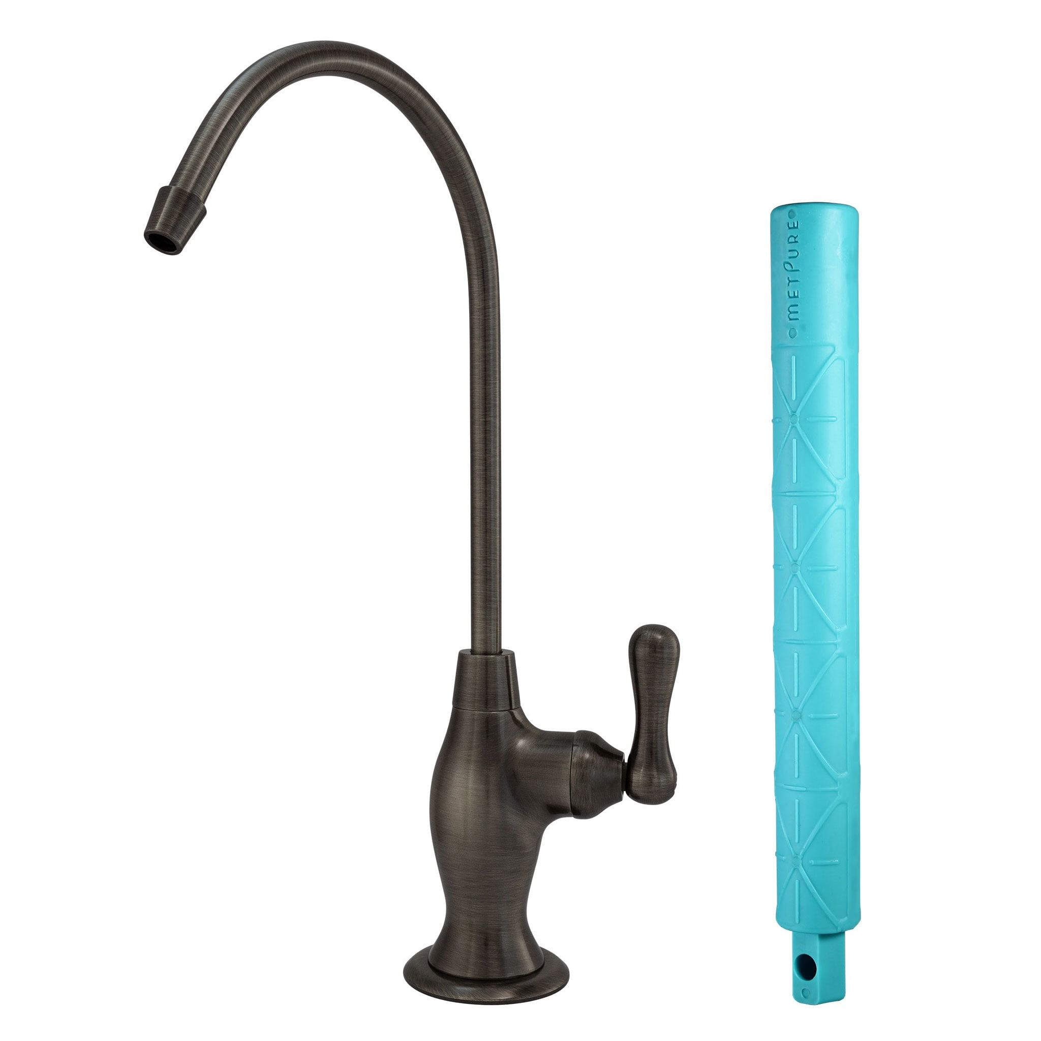 Metpure Water Filtration Faucet Gunpowder Grey Vase Style Non Air Gap ...