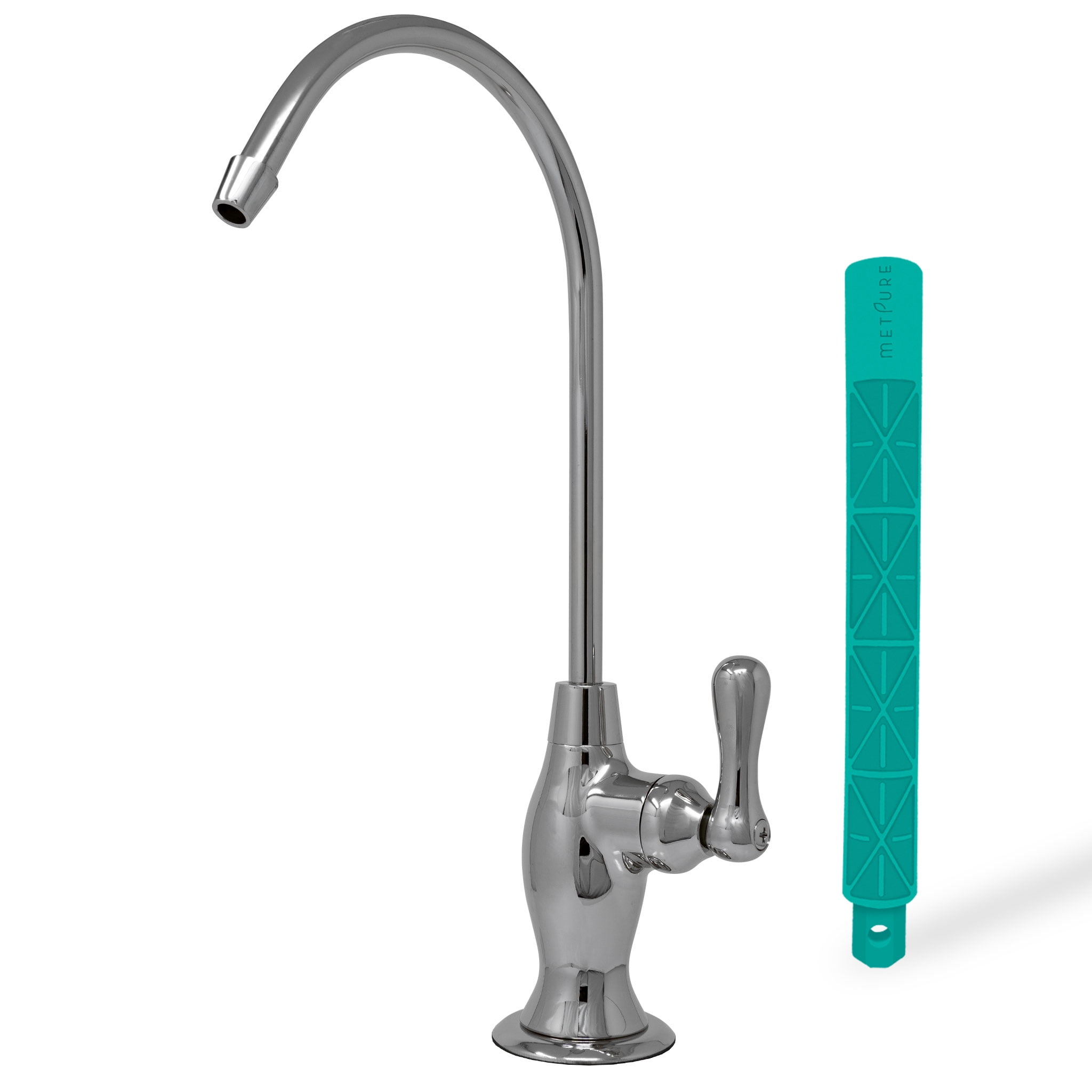 Metpure Water Filtration Faucet Polished Nickel Vase Style Non Air Gap ...