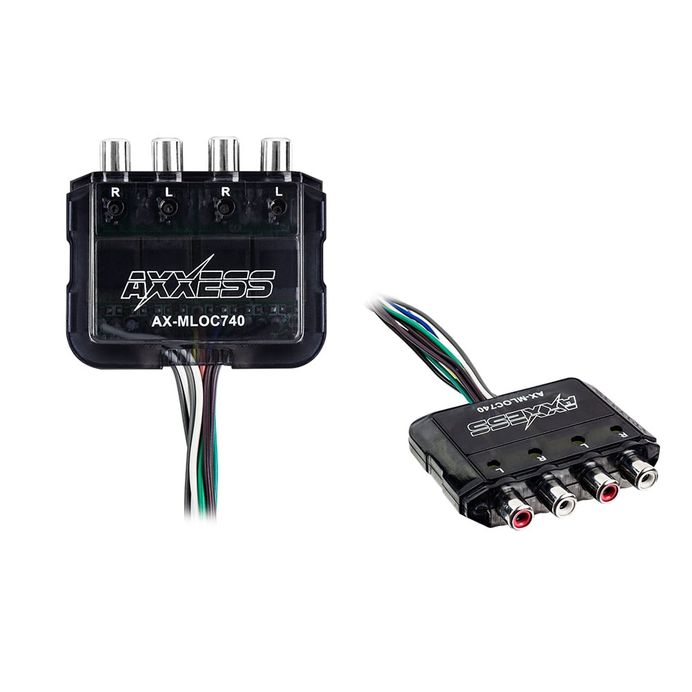 Metra 4478 Mini 80 Watt 4 Channel Line Output Converter - Walmart.com