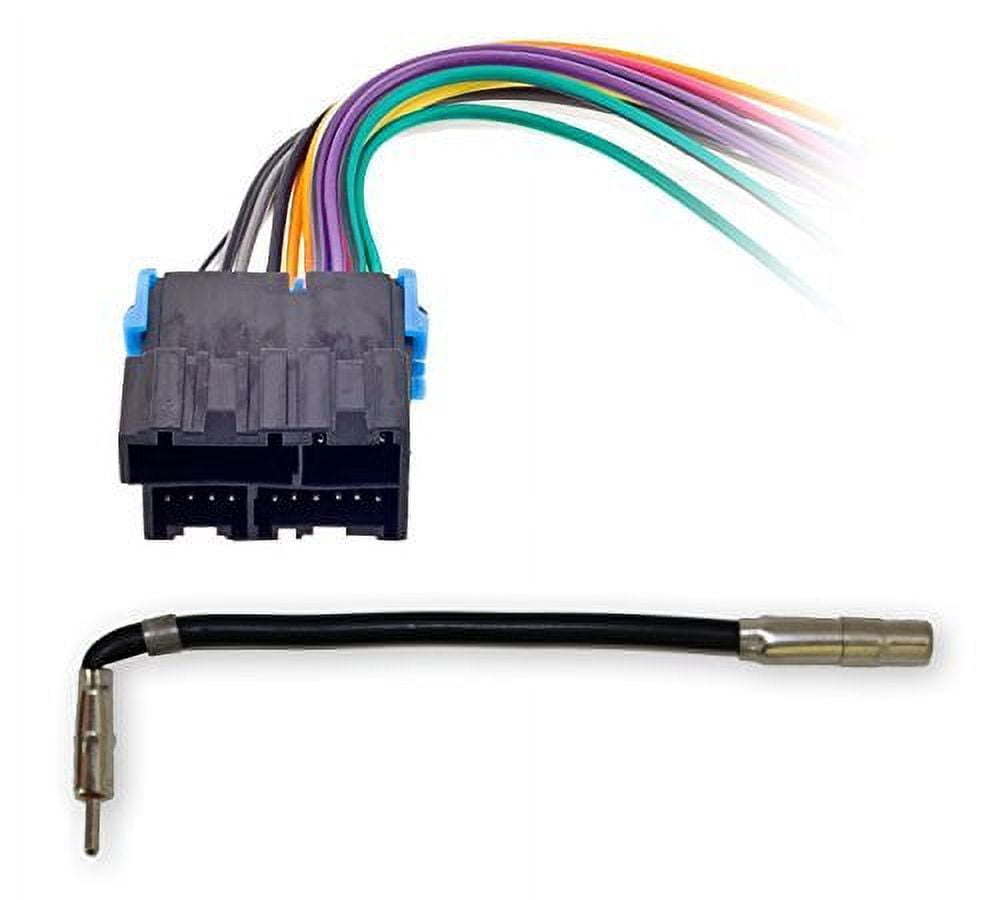 Metra 70-1858 Radio Wiring Harness for General Motors 1988-2005 + GM-10 ...