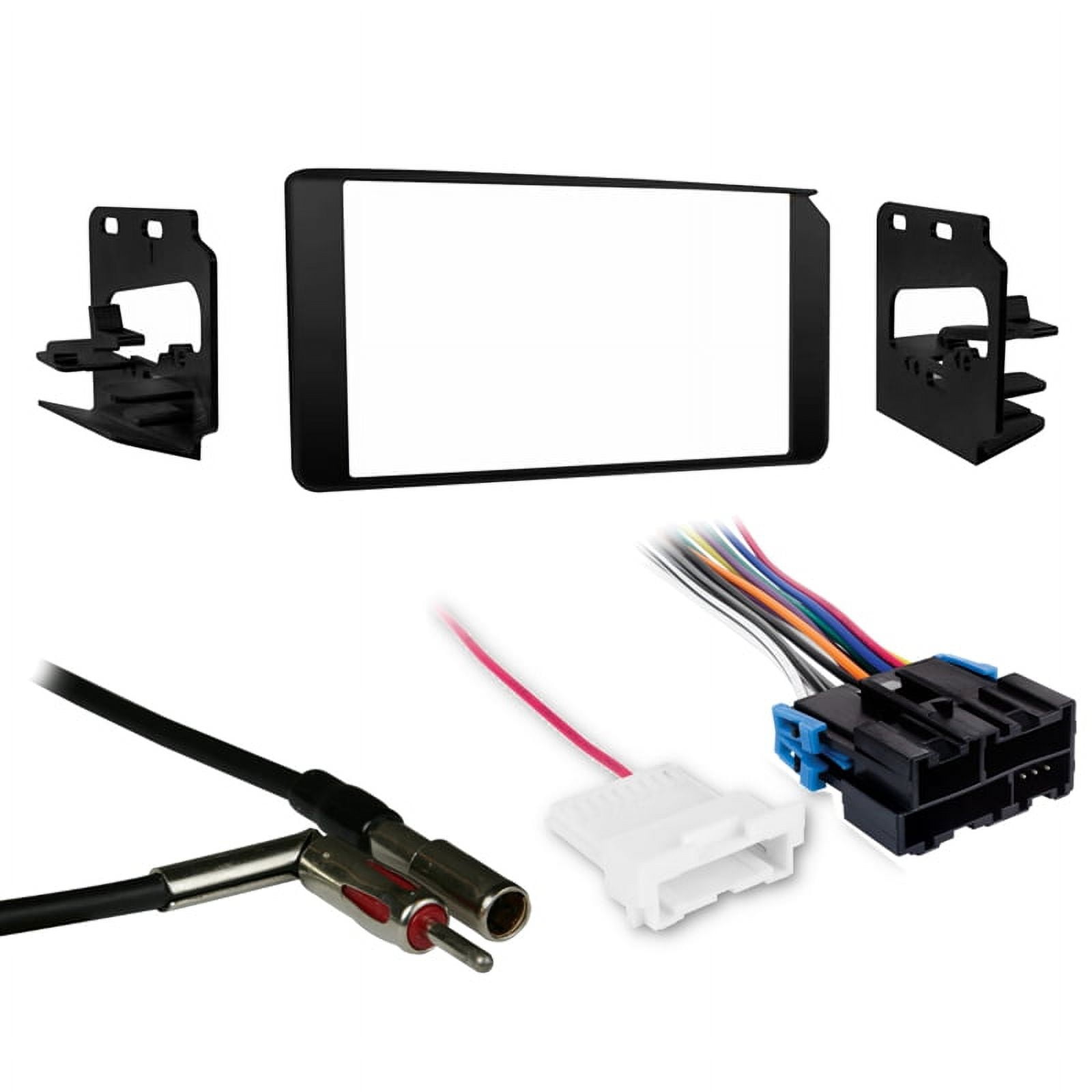 Metra 95-3003G 2-DIN Dash Kit Combo for Select 1995-2000 GM Full-Size ...