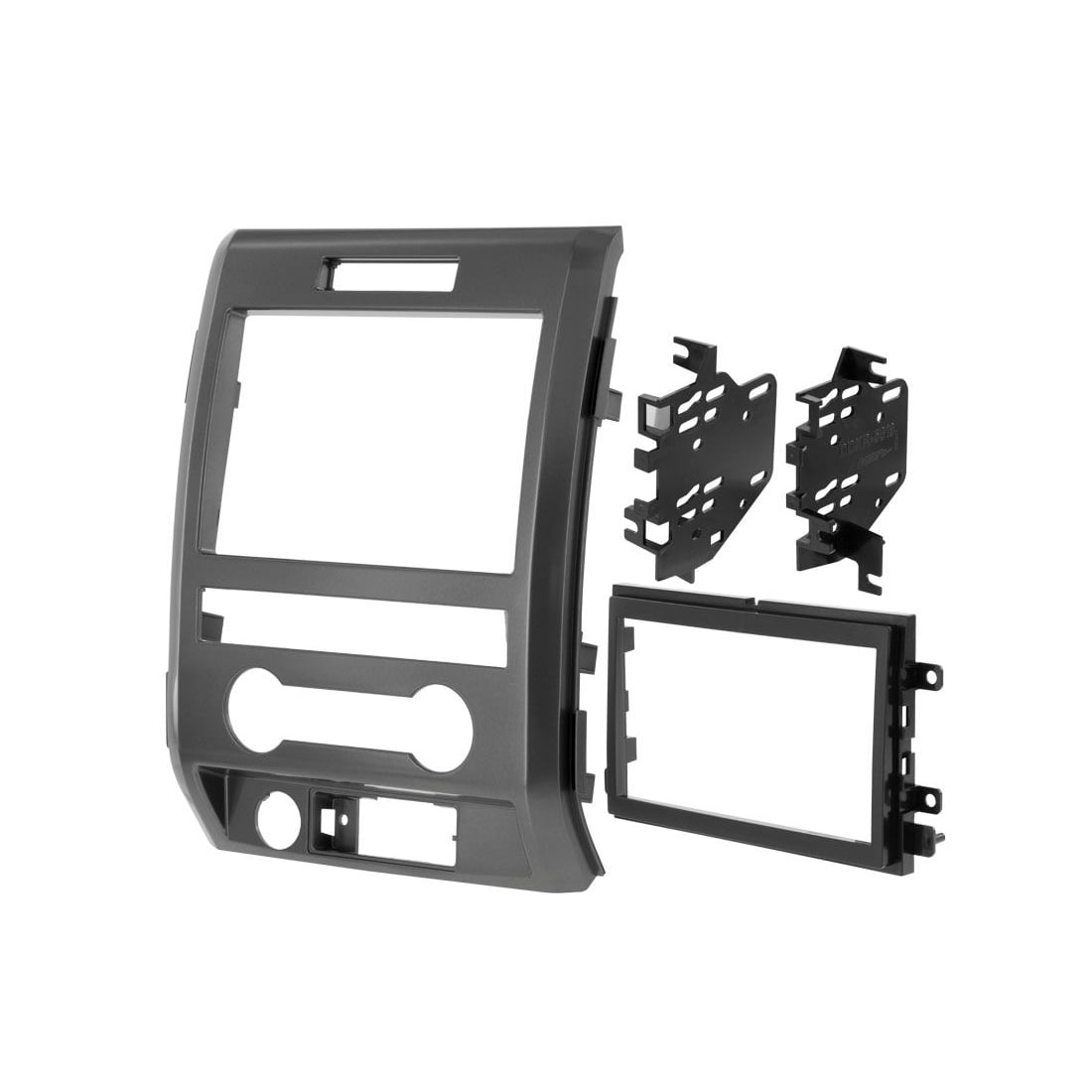 Metra 95-5820SS 2-DIN Car Radio Installation Kit for Select Ford F-150 ...