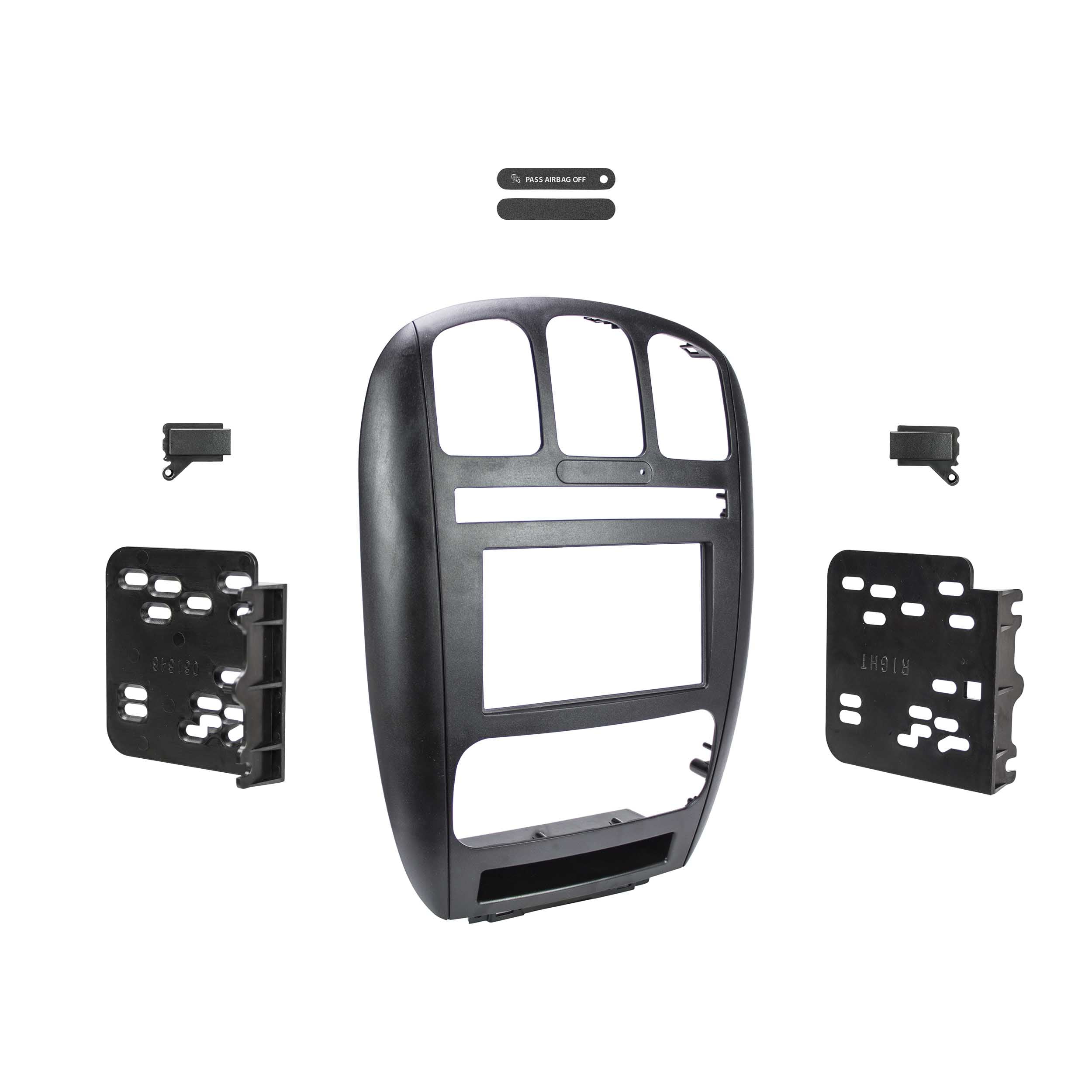 Metra 95-6539 DDIN Dash Kit - Walmart.com