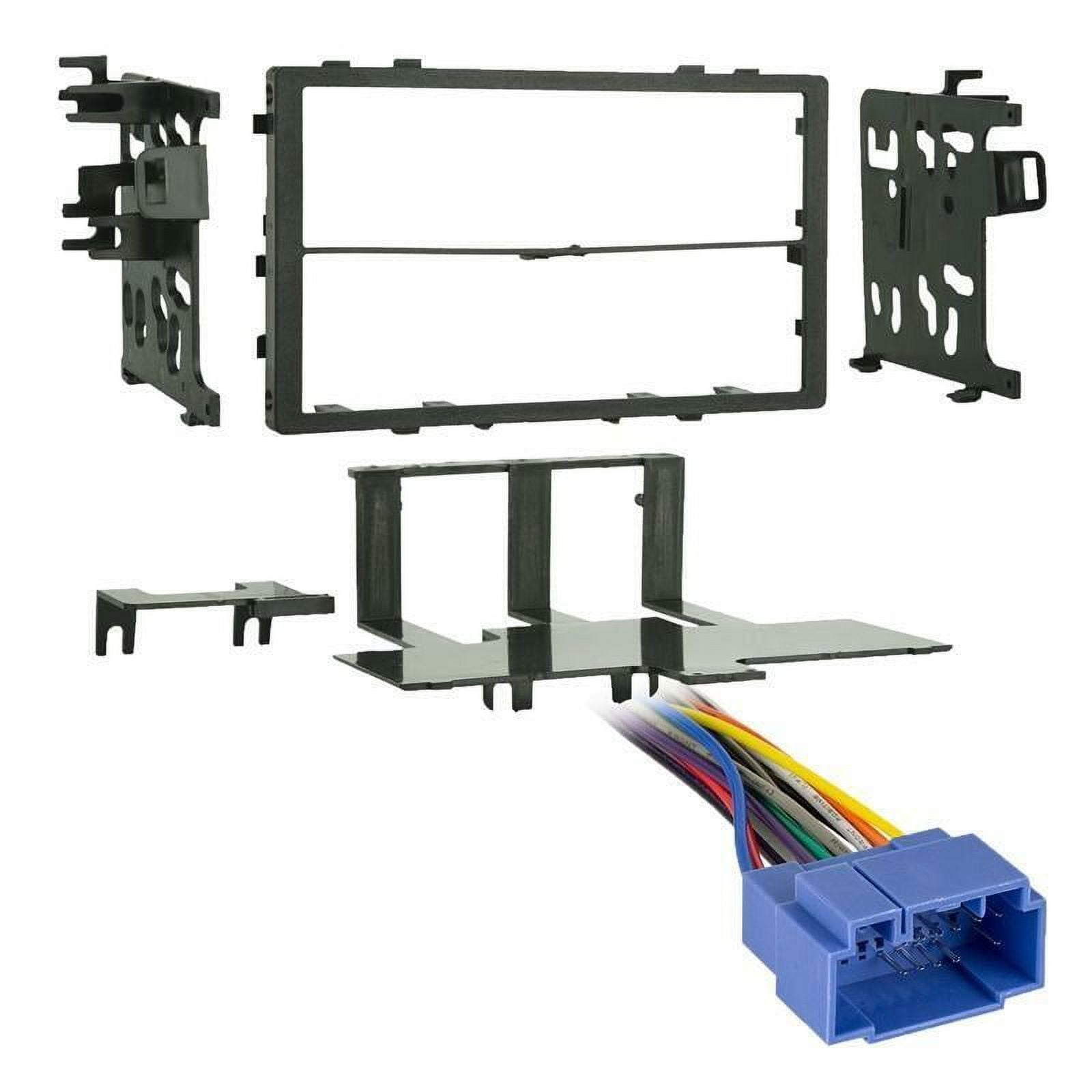 Metra 95-7801 2-DIN Dash Kit + Harness for Select Acura/Honda/Isuzu ...