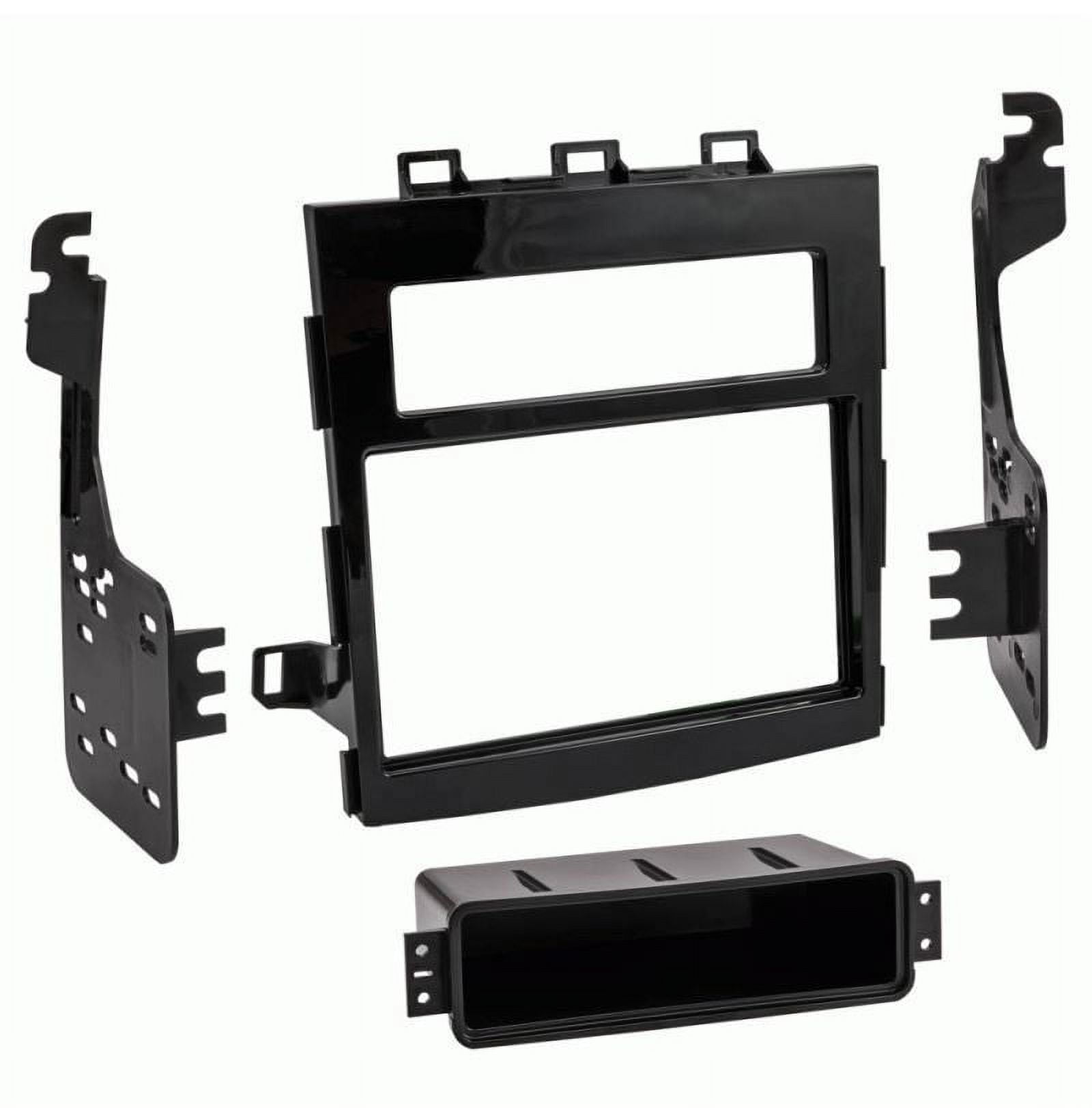 Metra - Car stereo installation kit - high gloss black - Walmart.com