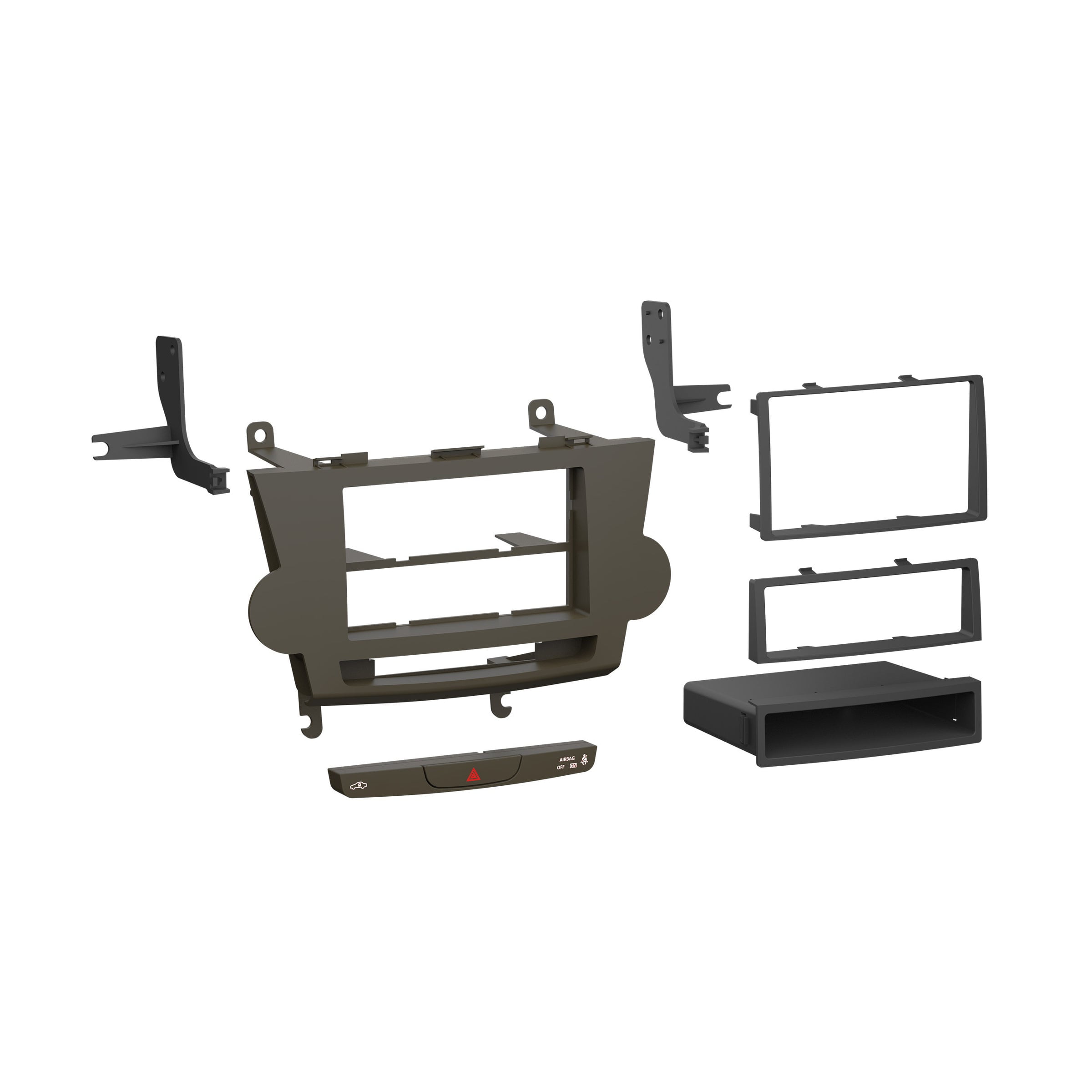 Metra 99-8274BR Single or Double DIN Dash Kit for Toyota Highlander 08 ...