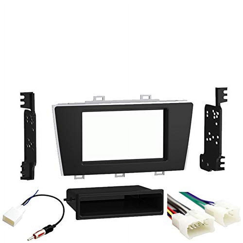 Metra 99-8909 Single DIN Radio Stereo Kit Bundled with 70-1761 ...