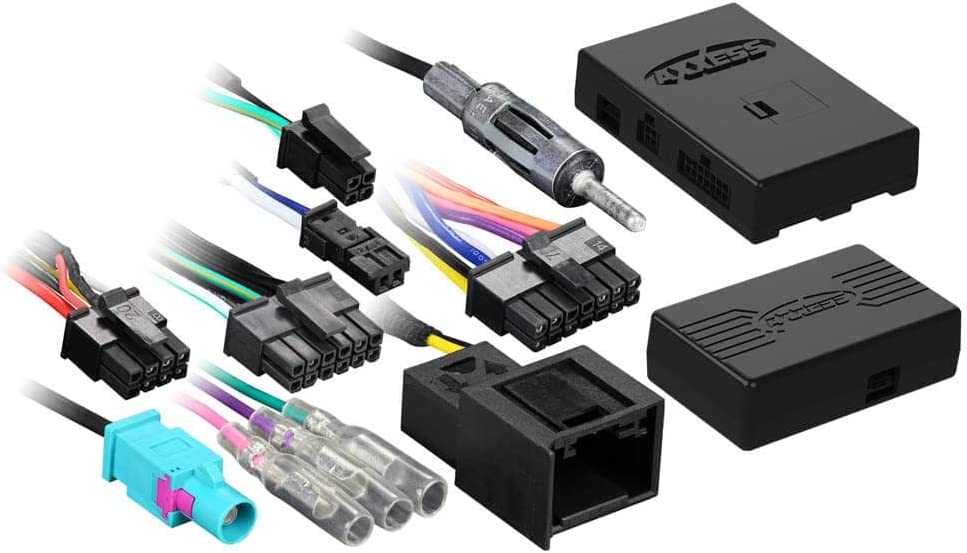 Metra AXDIS-MB132 Mercedes CLS/E/SLK with MOST25 Amp SWC Retention 2002 ...