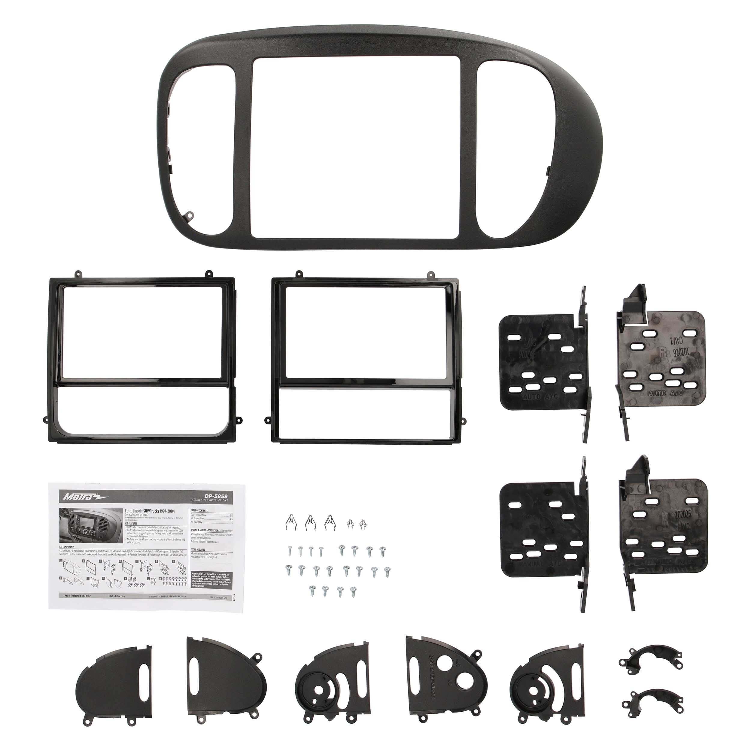 Metra DP-5859 Premium Dash Kit - Walmart.com
