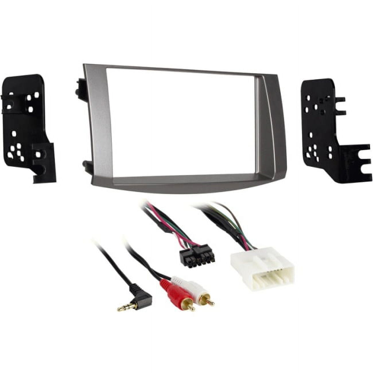 Metra Double-DIN Installation Kit in Silver for 2005 through 2010 ...