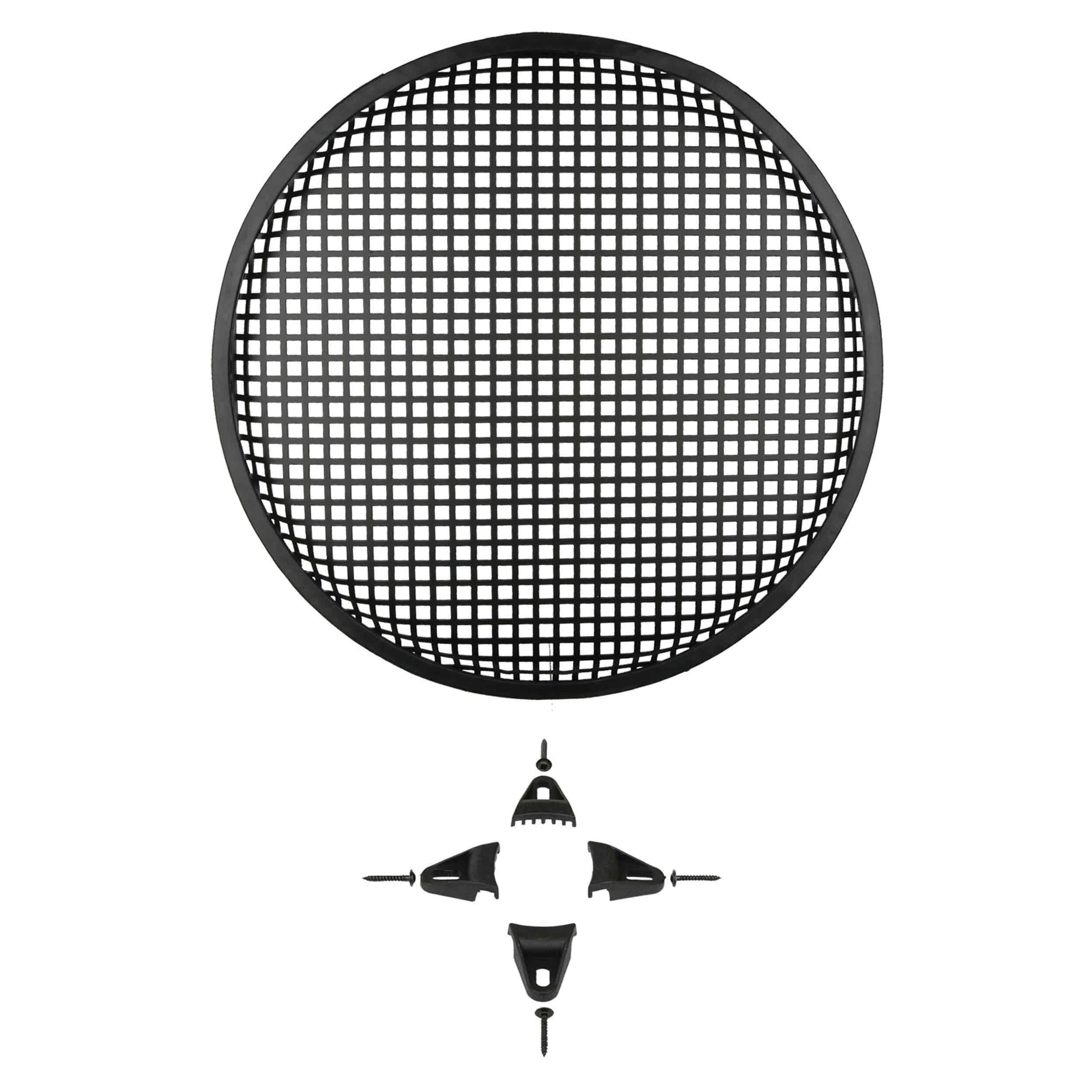 Metra Electronics 85-9015 15" Steel Woofer Grille with Mounting ...