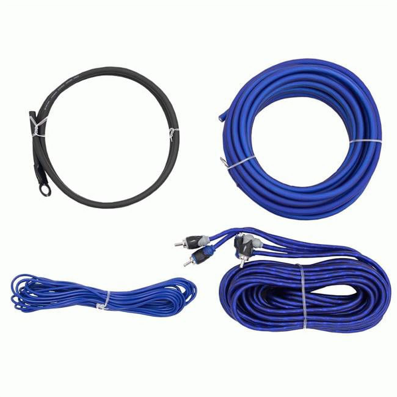 Metra Electronics & Heise 360W 8 Awg Amplifier Kit with Mid Series RCA ...