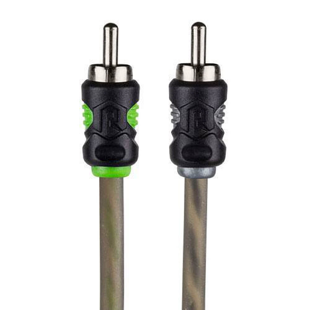 Metra Electronics & Heise METR5RCA10 10 ft. Visible Dual Twist Audio ...