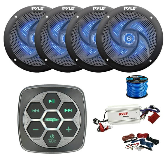 Metra IBBTR19 Marine 3-Zone Bluetooth Controller, 4-Channel Bluetooth ...