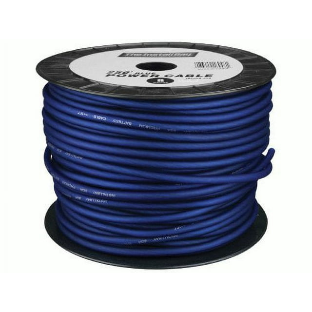 Metra Install Bay IBPC04-125 Value Line 4 Gauge Blue Power Cables 125Ft ...