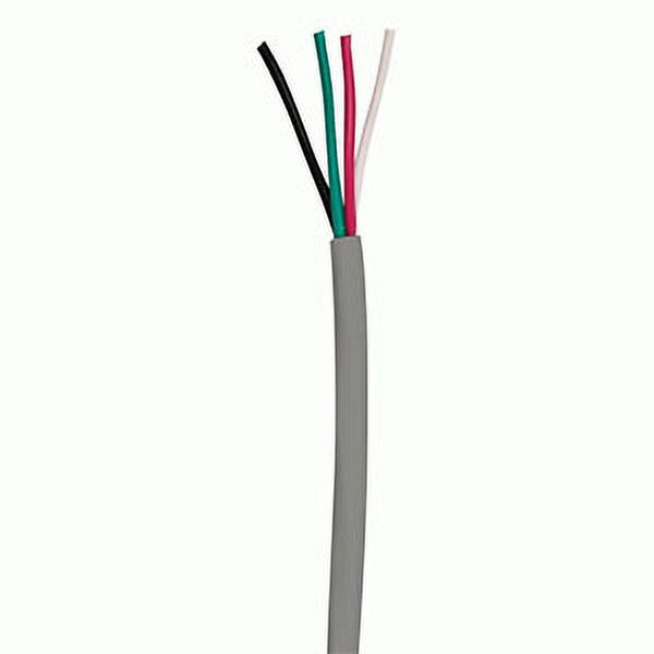 Metra JPWBGRW12100 Jacketed Primary Wire 4 Conductor 12GA All Copper ...