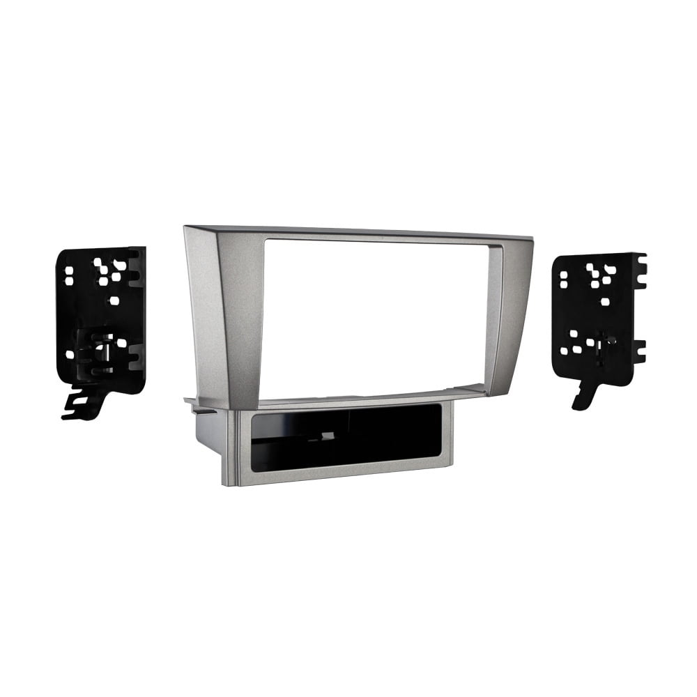 Metra 95-8160G Double-DIN Aftermarket Radio Installation Kit, Gray, for ...
