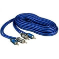 Metra Tsunami T1RCA10PB 10 Feet Stereo RCA Twisted Pair Blue/Gray Audio ...