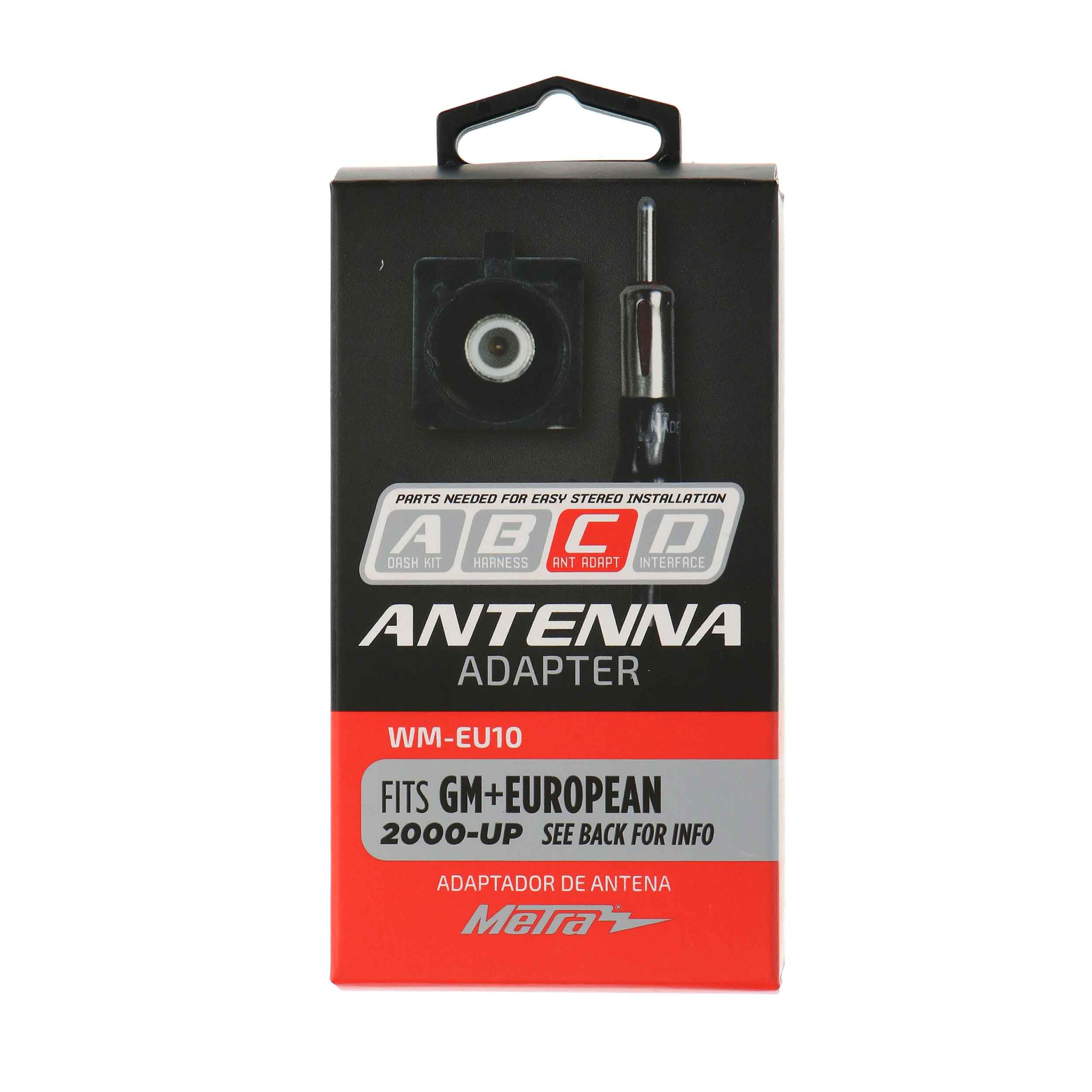 Metra WM-EU10 Antenna to Radio Adapter Cable for Select 2002-Up BMW and ...
