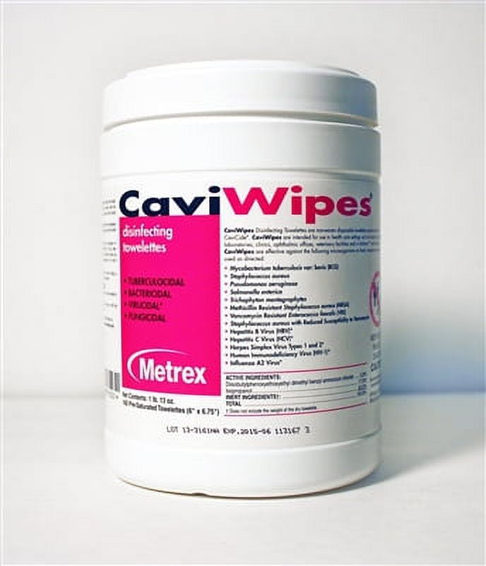 Metrex Cavicide Surface Disinfectant Wipes - Walmart.com