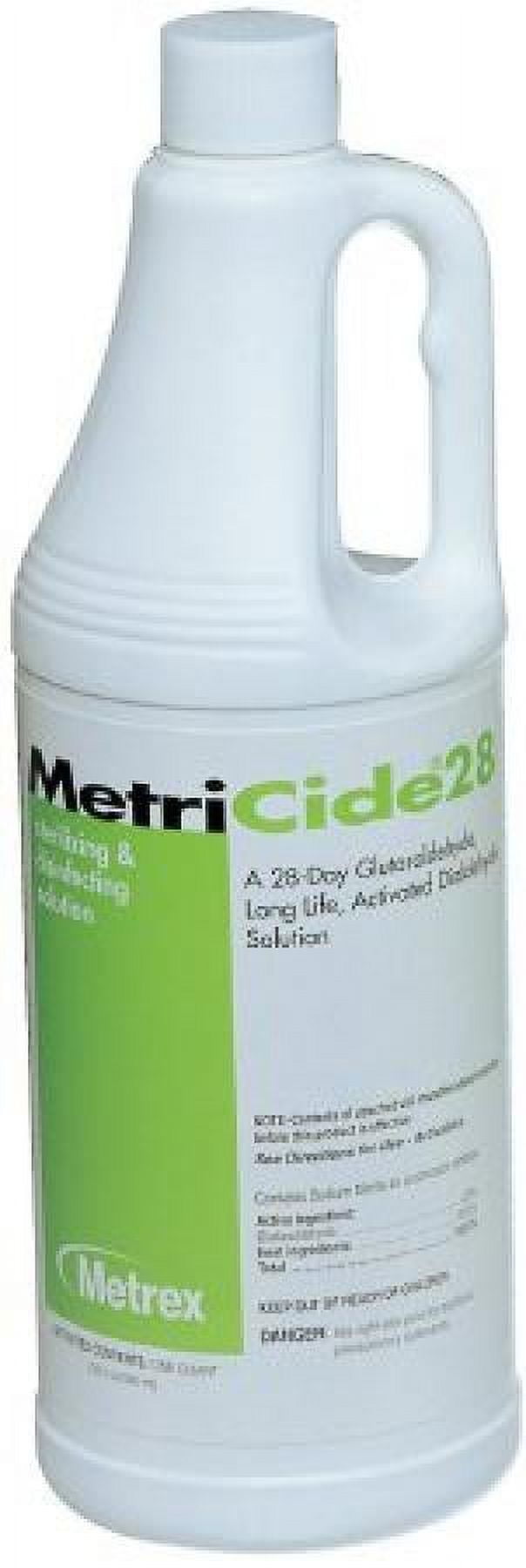 MetriCide 28 Glutaraldehyde Disinfectant, Fruity Scent, 32 Oz Bottle, 1 ...