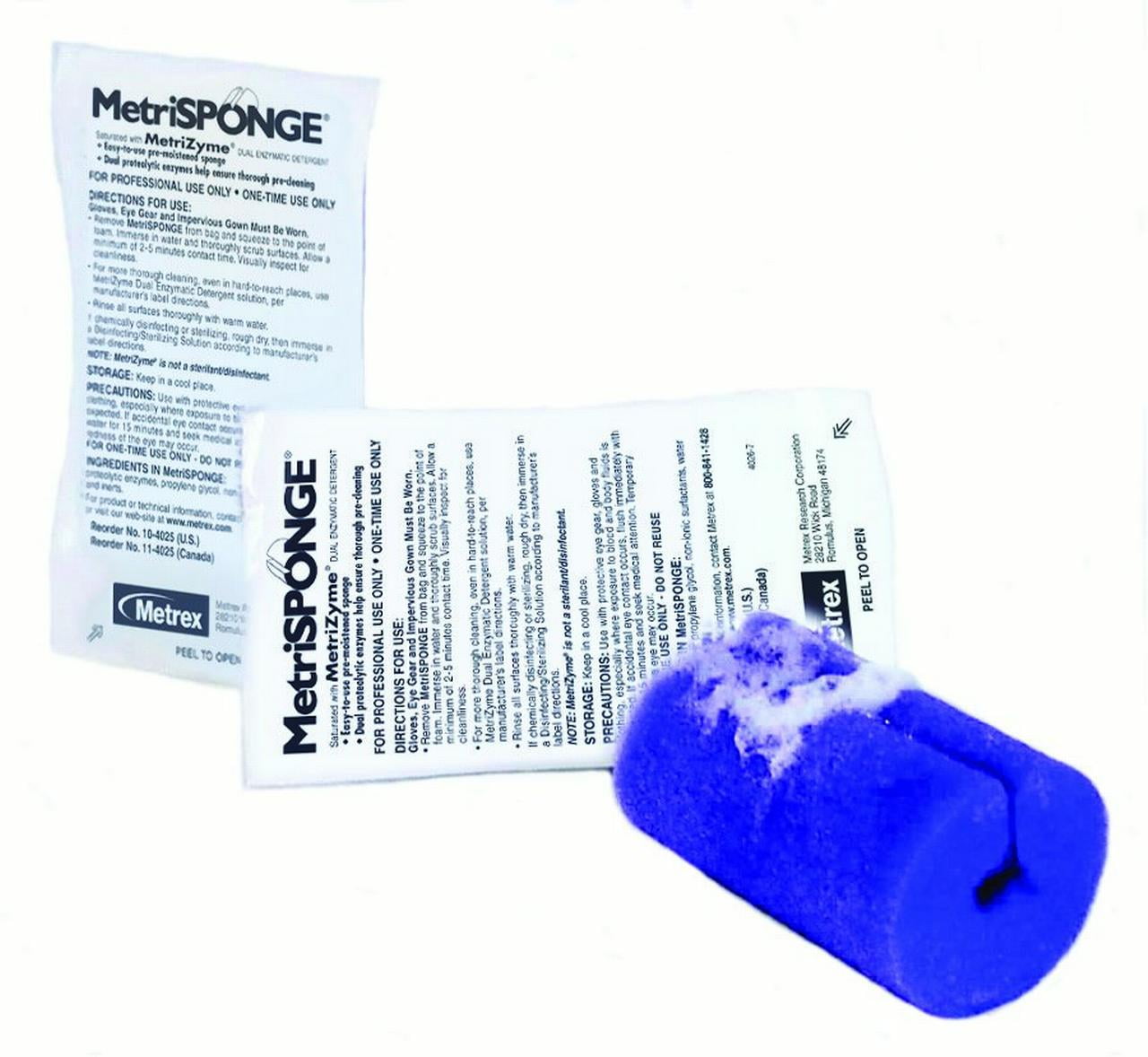 MetriSponge Instrument Cleaning Sponge, 10-4025 - Box of 25 - Walmart.com