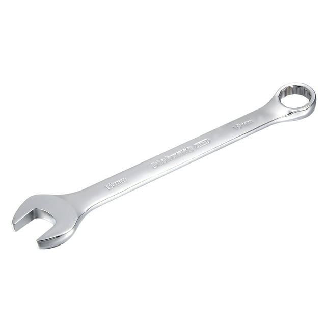 Metric 18mm 12-Point Box Open End Combination Wrench Chrome Finish, Cr ...