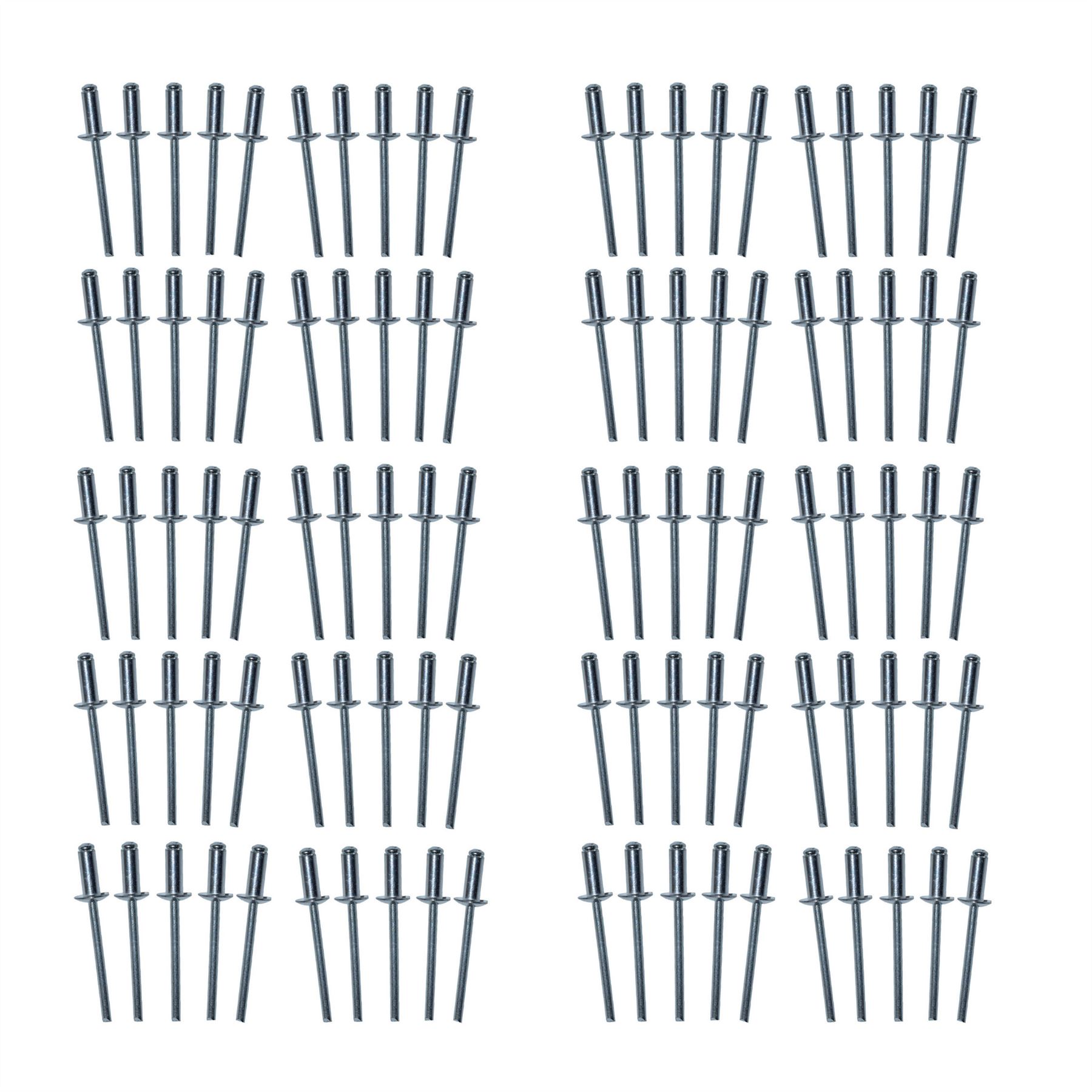 Metric Aluminium Blind Pop Pot Rivets Set Fastener Fastening 4mm x 10mm ...