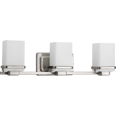 Lexie Collection Four-Light Brushed Gold Contemporary Vanity Light ...