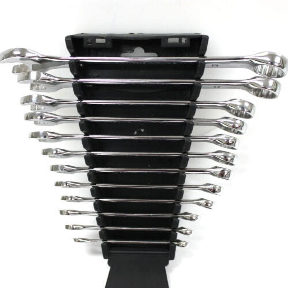 Metric Combination Wrench Set 12 Points Polished Spanner Tool 12 Pieces ...