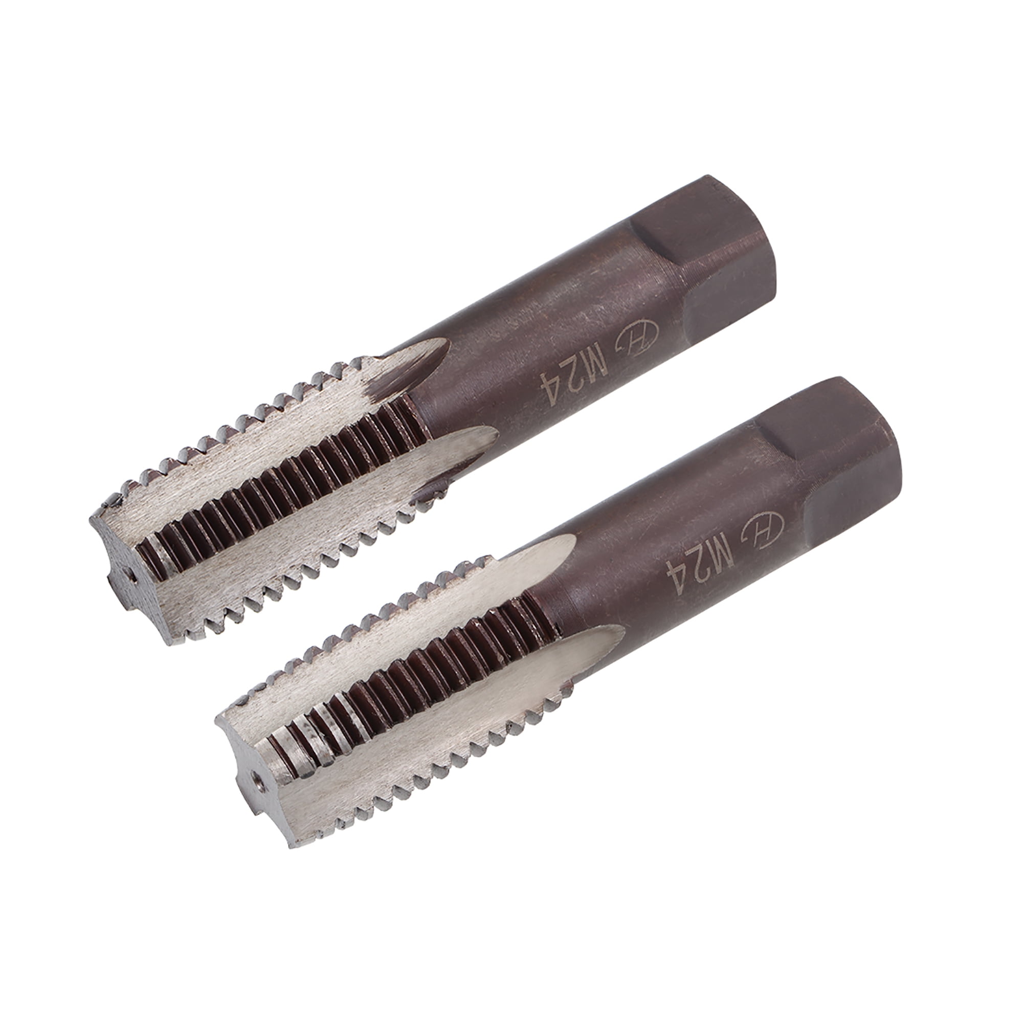 Metric Hand Tap M24 x 3 4 Straight Flute H2 Alloy Tool Steel 1 Pair ...